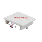 Buy PVC End Caps for strut channels in size 41x21mm - 41x41mm