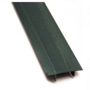 Plastic Channel Closure Strips - Length: 3 meter (Black & White)