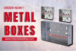 Buy Online Metal Boxes from channel and tray manufacturer in UK