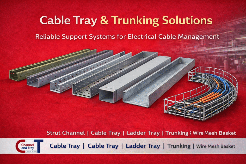 High-Quality Cable Tray and Trunking || Order Now