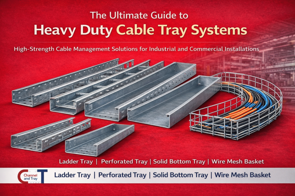 Heavy Duty Cable Tray Systems: Ultimate Guide | ChannelandTray