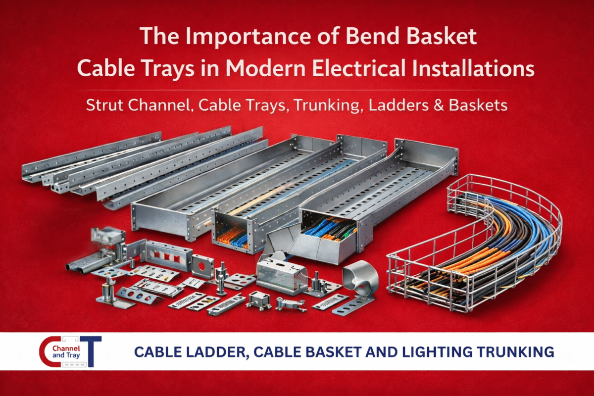 100mm Cable Ladder || British Made || Channel and Tray