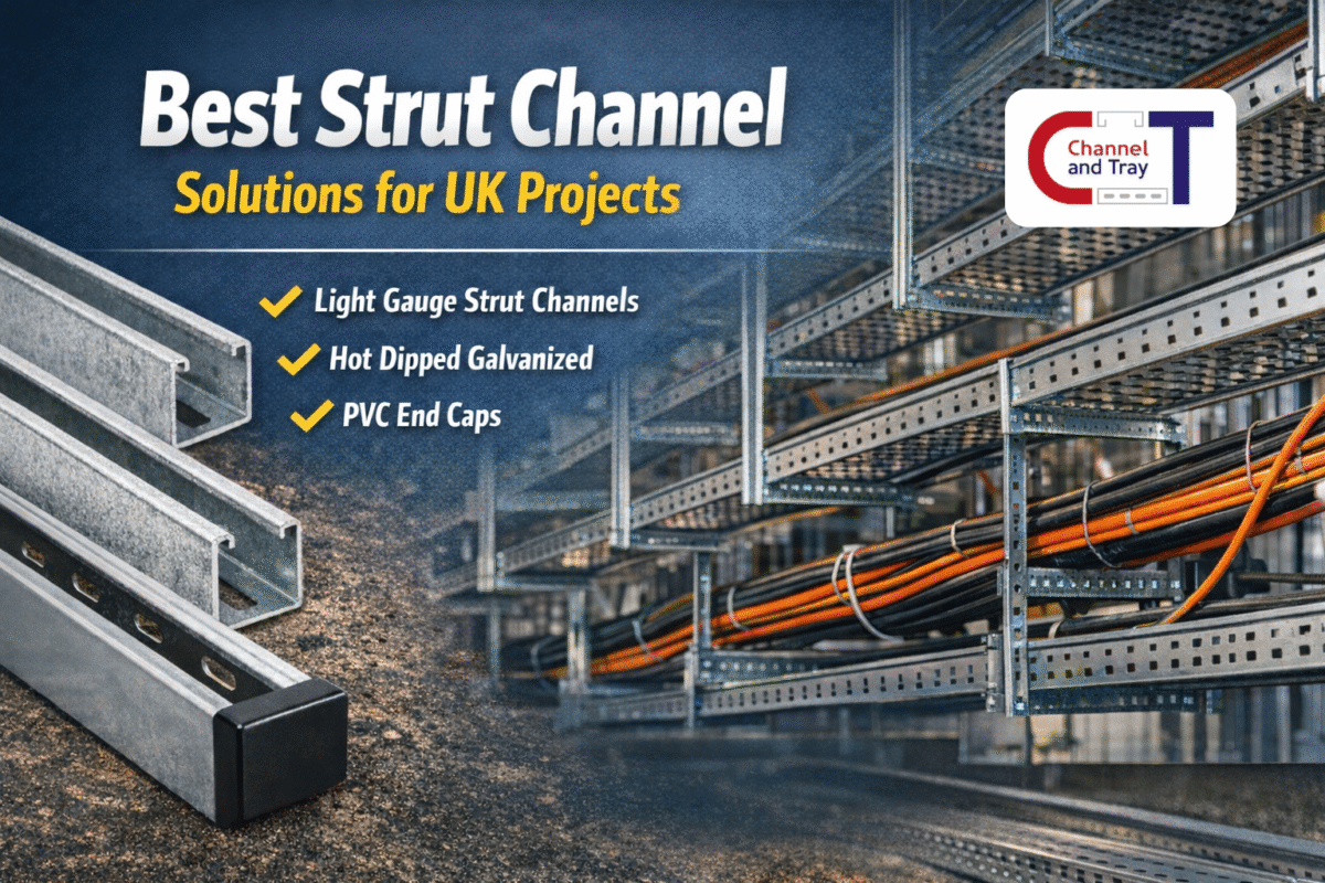100mm Cable Ladder || British Made || Channel and Tray
